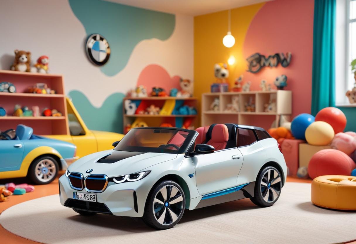 BMW elbil för barn - Säkerhet och stil i lek och inredning